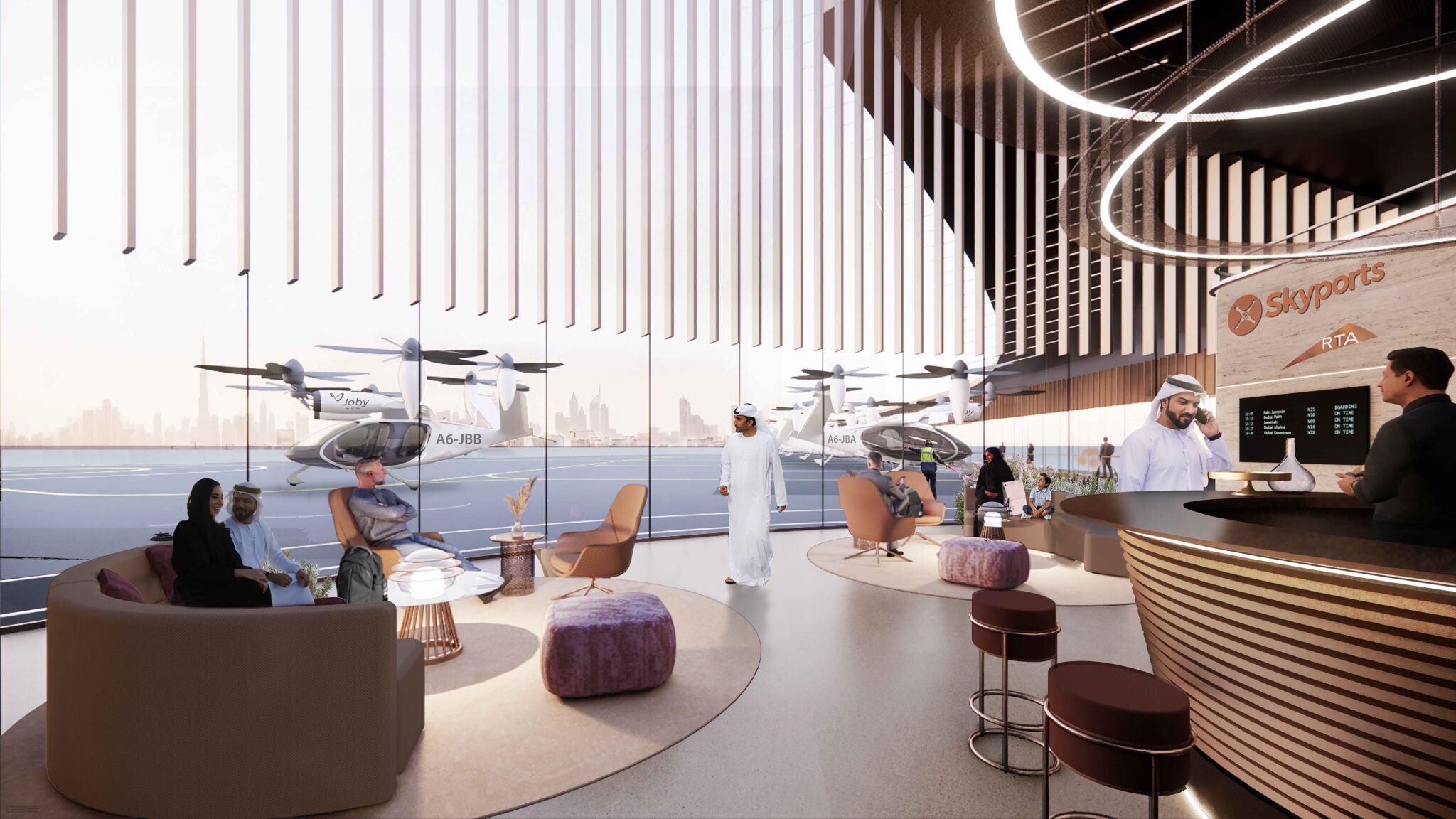 Skyports, RTA and Joby to launch air taxi service in Dubai | Skyports Infrastructure