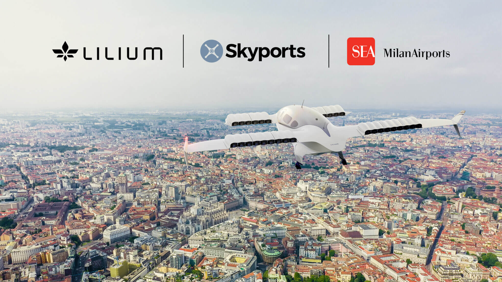 Lilium, SEA Milan Airports and Skyports to launch Regional Air Mobility network in Northern ...